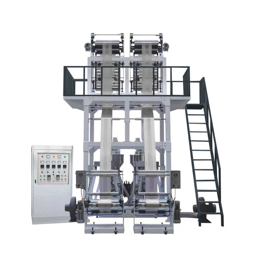 One Layer Two Head Twin Head Film Blowing Machine